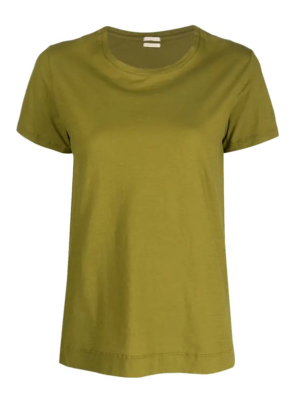 Massimo Alba Cotton T-shirt - Green