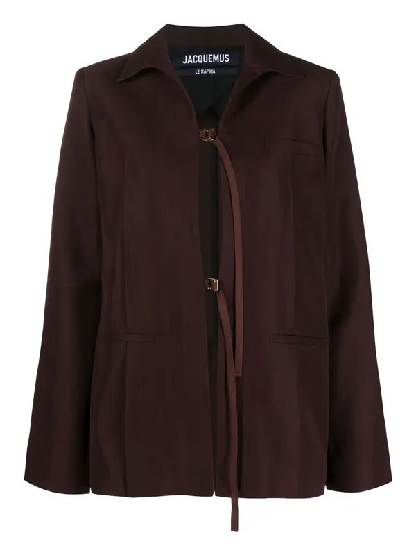Jacquemus La Veste Amaro Jacket - Brown