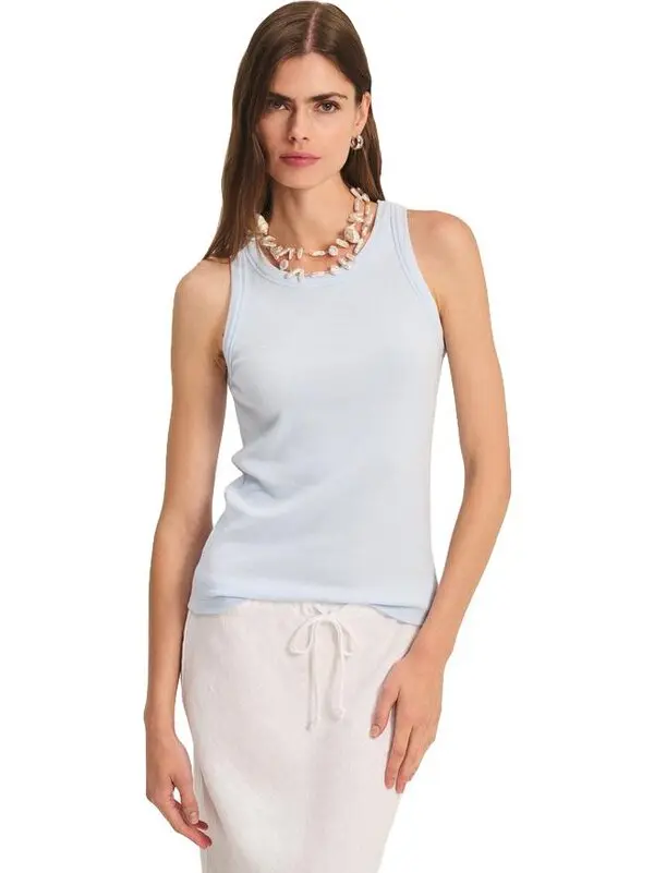 Velvet By Graham & Spencer Cruz Tank Top - Neutral