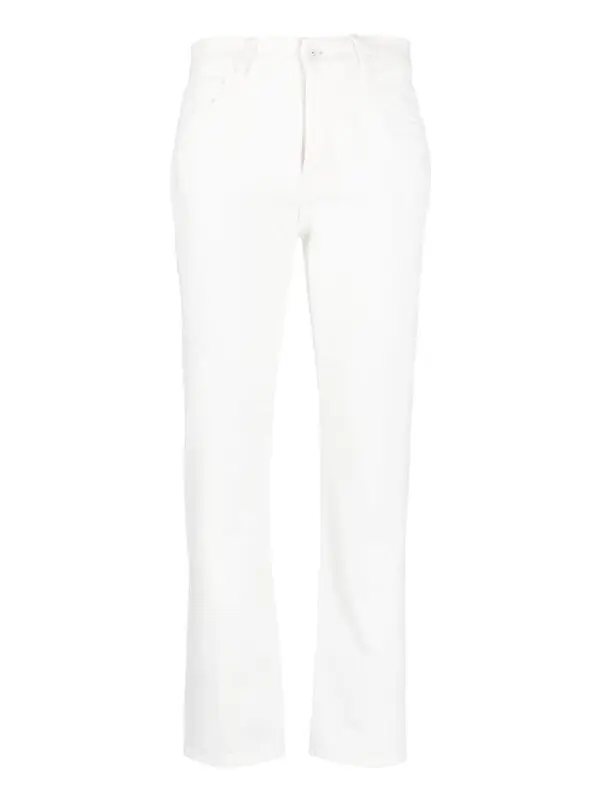 Off-White Straight-leg Cotton Jeans - White