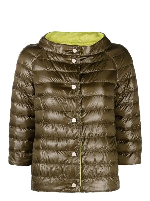 Herno Reversible Quilted Jacket - Green