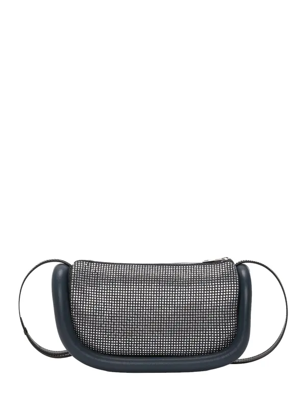 JW Anderson Bumper-12 Hotfix Denim Crossbody Bag - Black