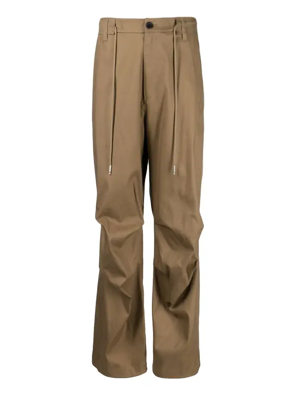 SONGZIO Drawstring Trousers - Brown