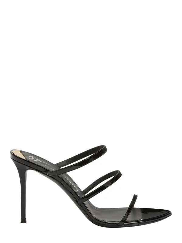 GIUSEPPE ZANOTTI 105mm Alimha Sandals - Black