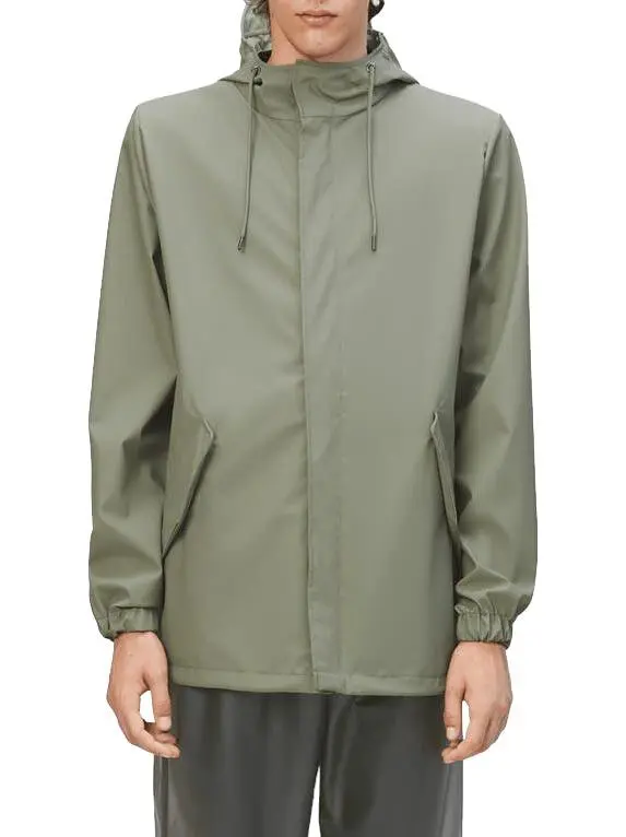 Rains Fishtail Hooded Rain Jacket - Drift