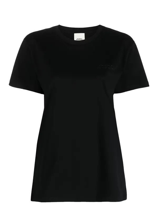 Isabel Marant Vidal Logo-print T-shirt - Black