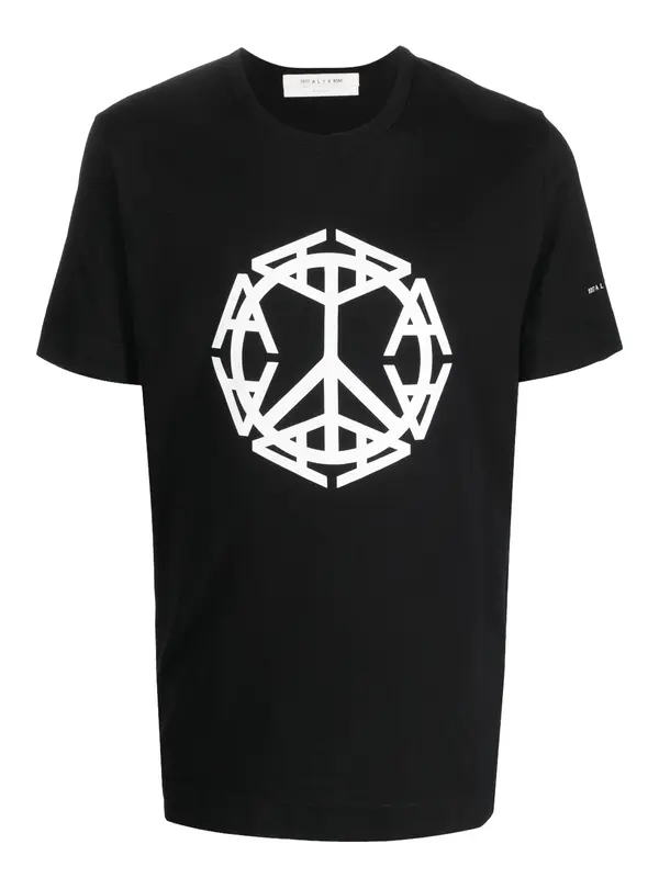 1017 Alyx 9sm Graphic-print T-shirt - Black