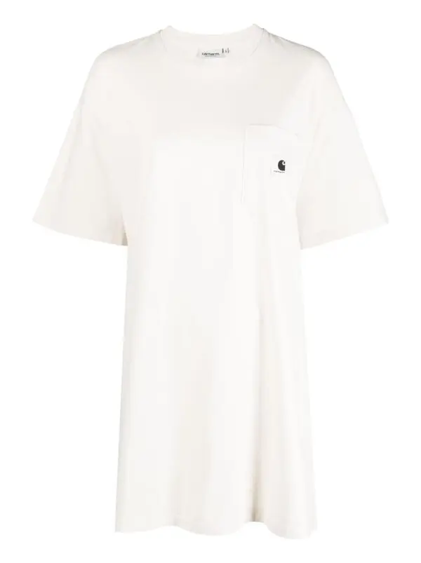Carhartt Work In Progress Chest-pocket T-shirt - Neutrals