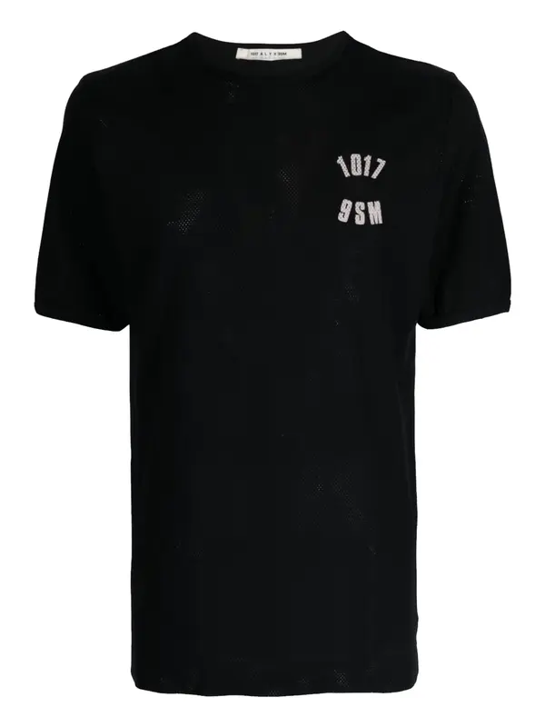 1017 Alyx 9sm Logo-print Cotton T-shirt - Black