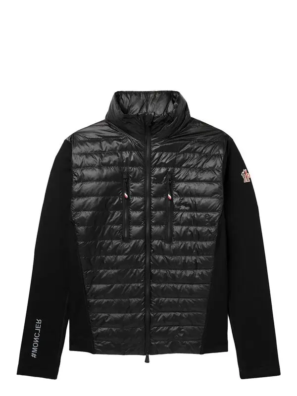 Moncler Slim-fit Quilted Down Jacket - Black