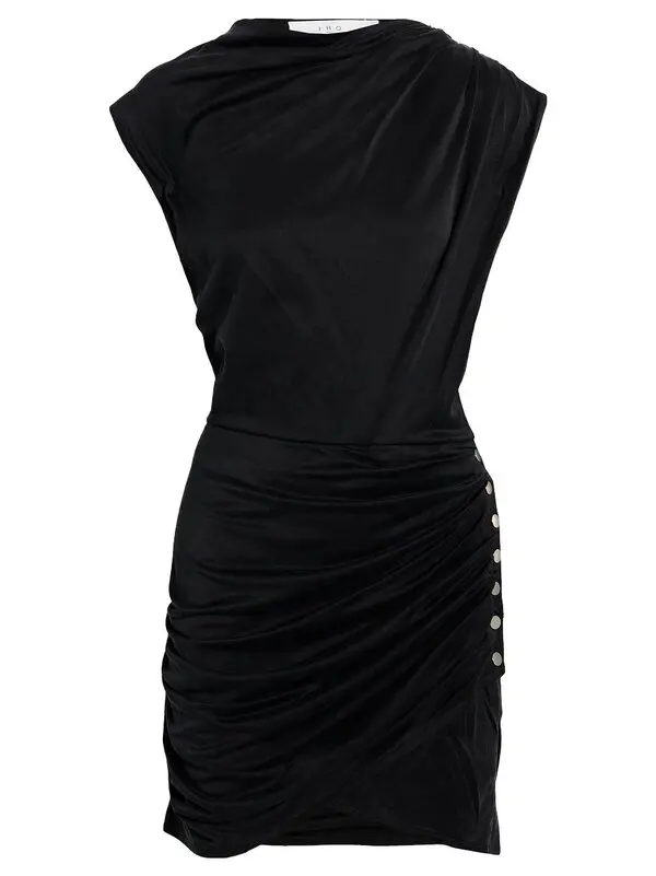 IRO PARIS Manaia Ruched Mini Dress - Black