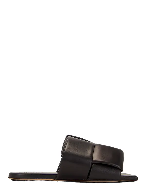 Bottega Veneta Patch Sandal - Black