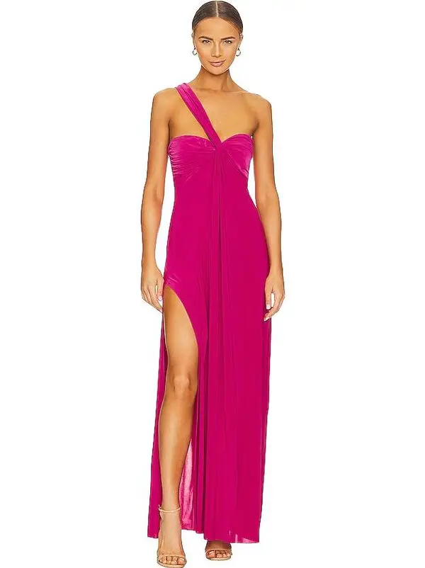 Misa Thora Dress - Fuchsia