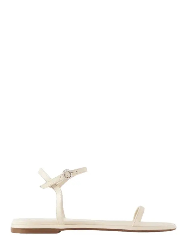 AeydĒ Nettie Leather Sandals - Cream