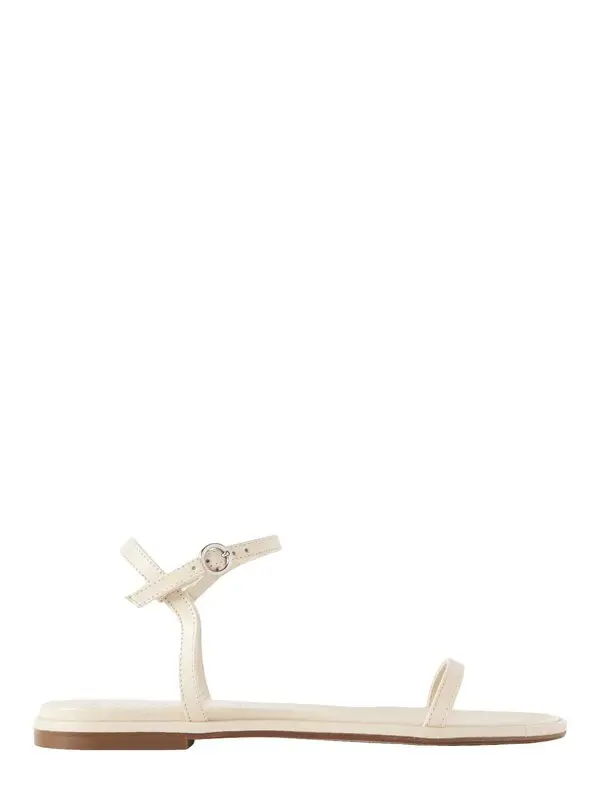 AeydĒ Nettie Leather Sandals - Neutrals