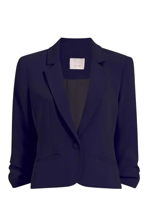 Cinq À Sept Three-quarter Sleeve Blazer - Blue