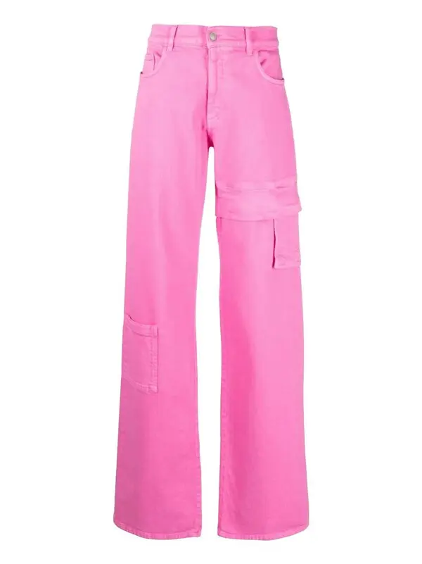 1017 Alyx 9sm High-waist Cotton Cargo Pants - Pink