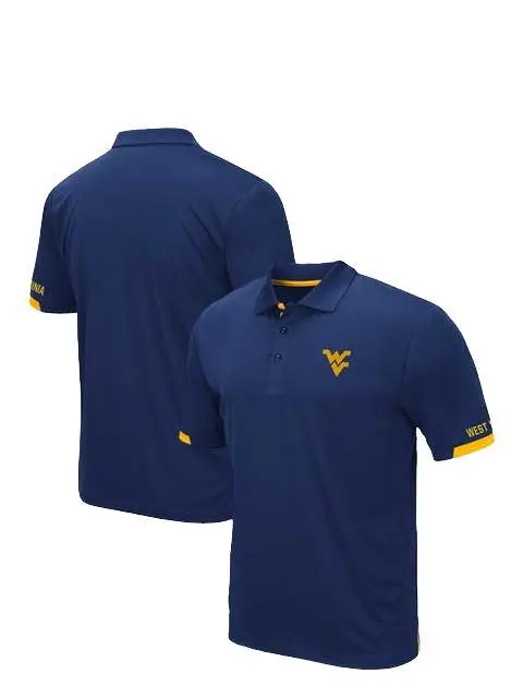 COLOSSEUM West Virginia Mountaineers Big & Tall Santry Polo - Navy