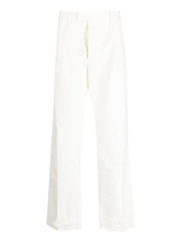 WINNIE N.Y.C High-waist Wide-leg Trousers - Neutrals