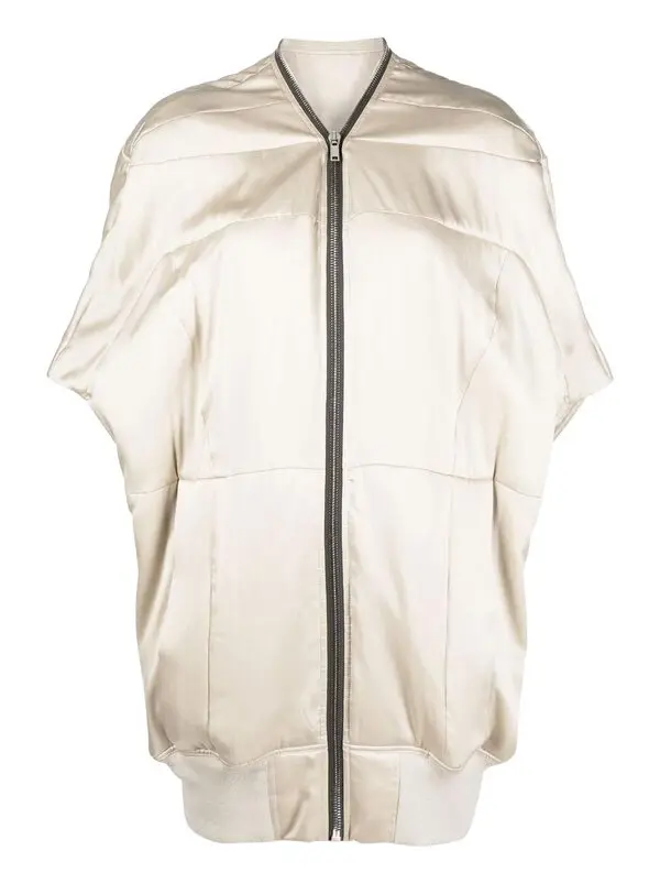 Rick Owens Padded Zip-up Jacket - Neutrals