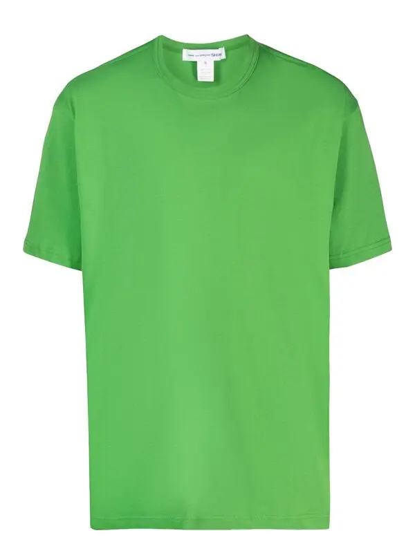 Comme Des Garçons Short-sleeve Round-neck T-shirt - Green