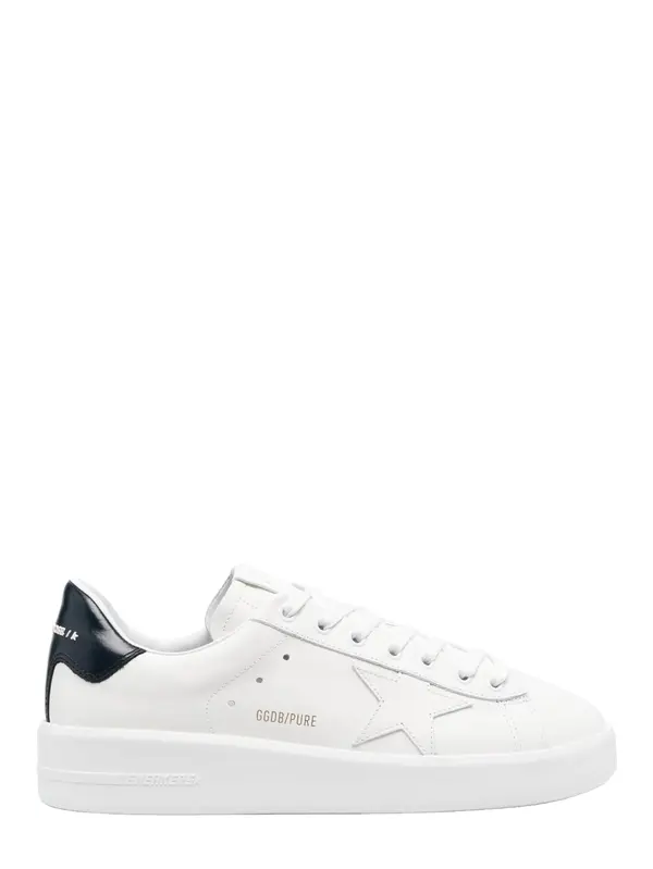 GOLDEN GOOSE Purestar Leather Sneakers - White