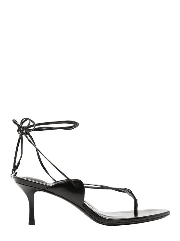 Alexander Wang Ankle-strap Low-heel Sandals - Black