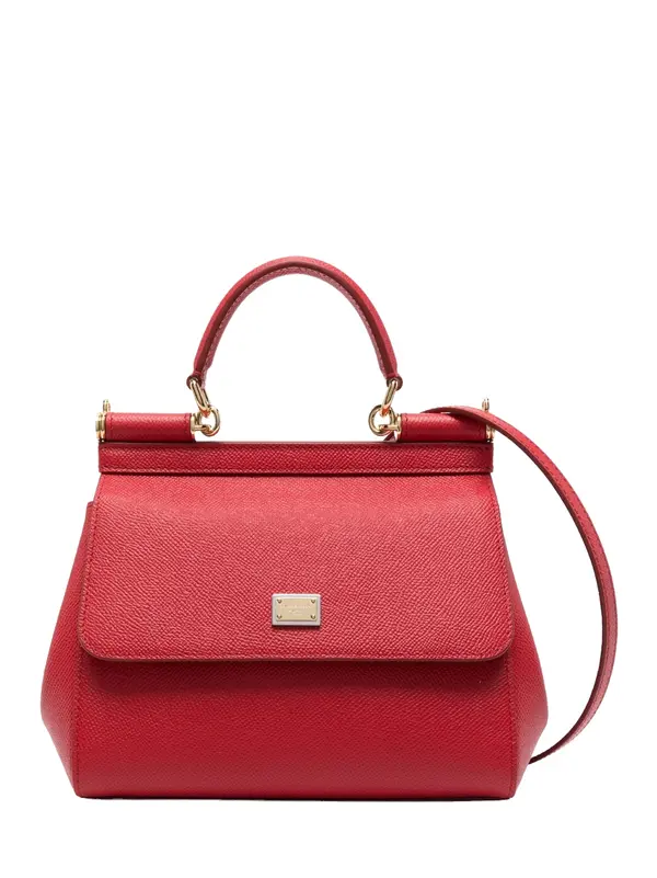 Dolce & Gabbana Medium Sicily Tote - Red