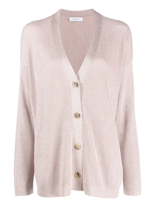 Fabiana Filippi Contrast-border Cardigan - Pink