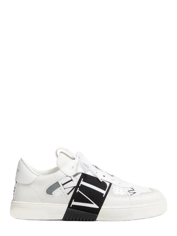 Valentino Garavani Vl7n Low-top Sneakers - White/ Black