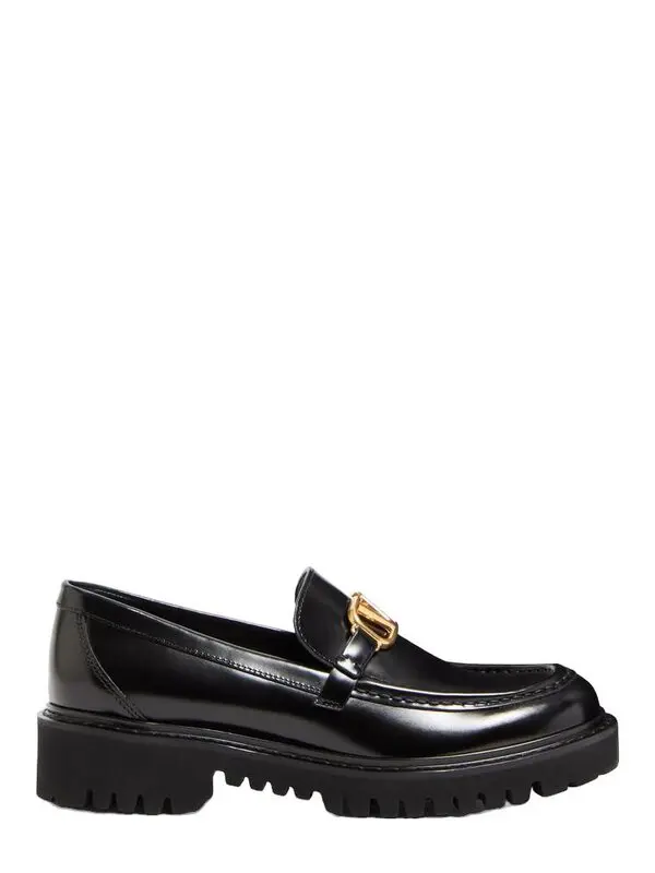 Valentino Garavani Vlogo Loafer - Black
