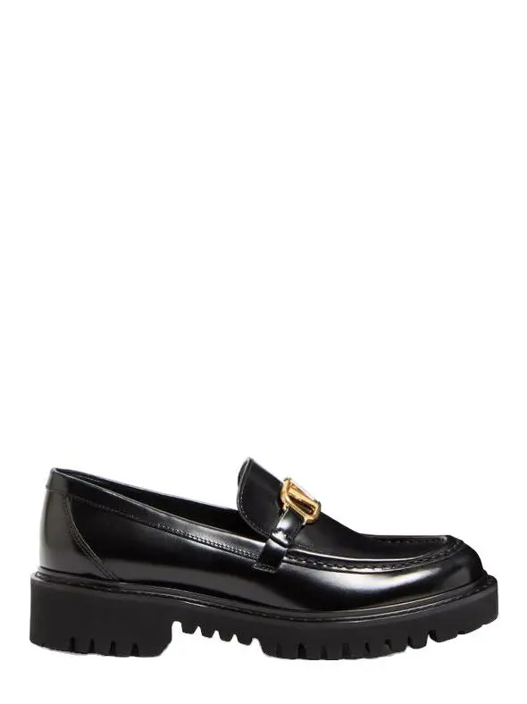 Valentino Garavani Vlogo Loafer - Black