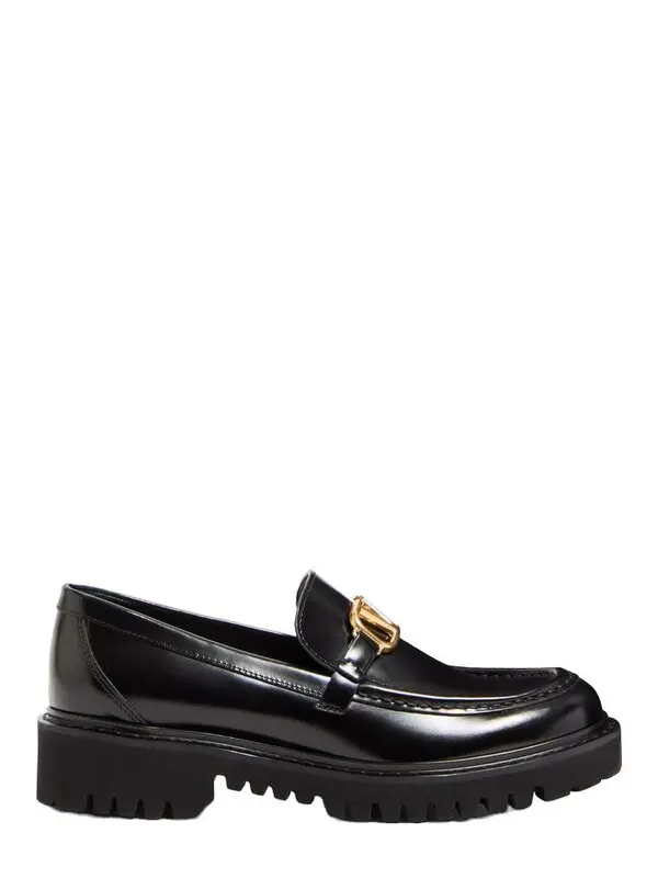 Valentino Garavani Vlogo Loafer - Black