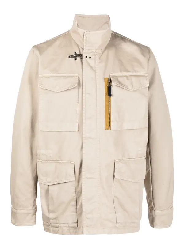 FAY Multiple-pocket Field Jacket - Neutrals