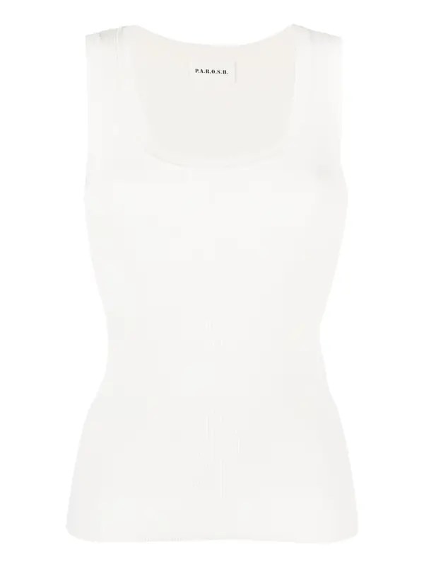 P.a.r.o.s.h Cipria Tank Top - Neutrals