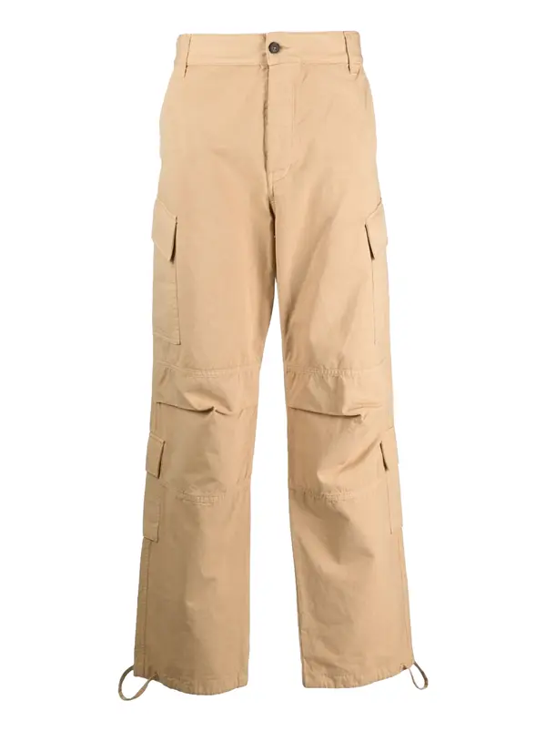 DARKPARK Wide-leg Cargo Trousers - Neutrals