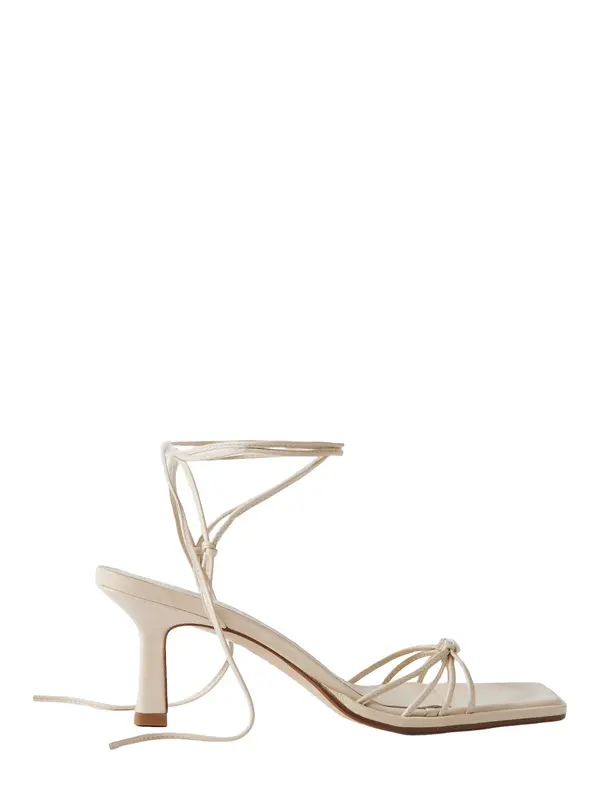 AeydĒ Roda Leather Sandals - Cream