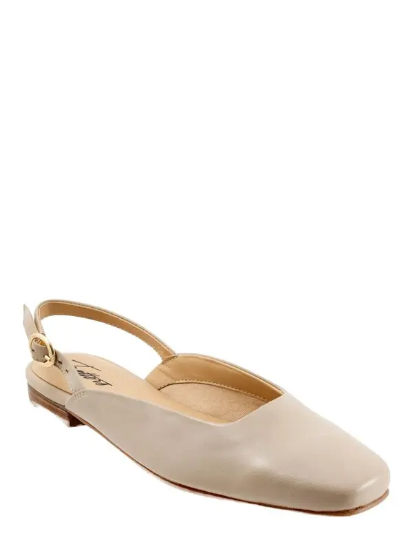 Trotters Holly Slingback Flat - Ivory