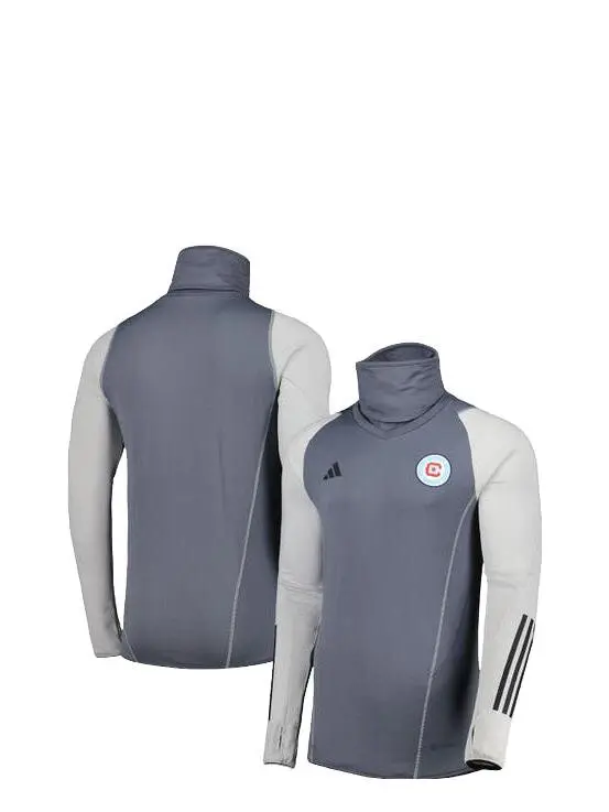 Adidas Chicago Fire Warm Raglan Cold.rdy Top - Gray