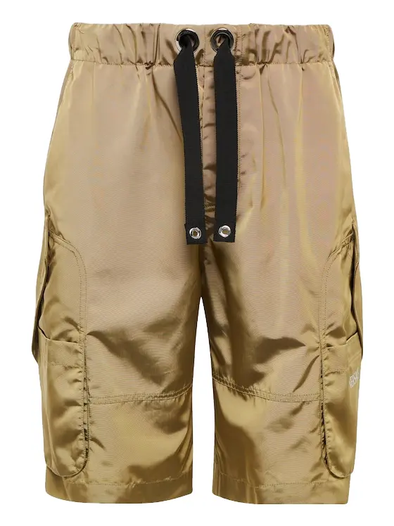 Versace Logo Cargo Shorts - Brown