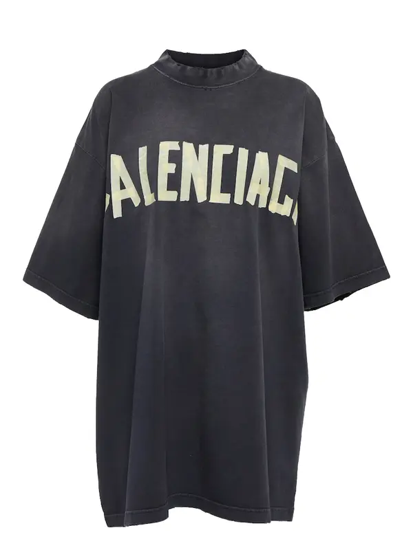Balenciaga Logo T-shirt - Black