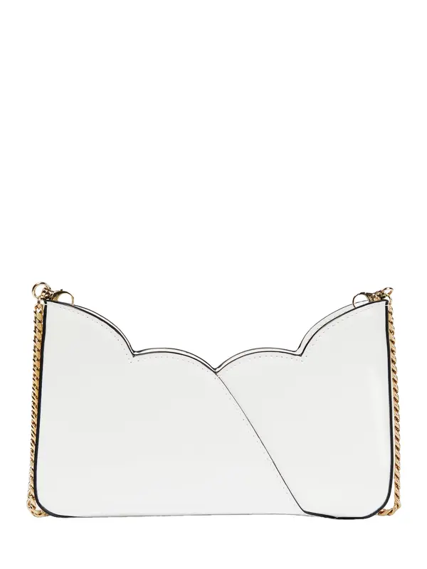 CHRISTIAN LOUBOUTIN Hot Chick Small Clutch - White