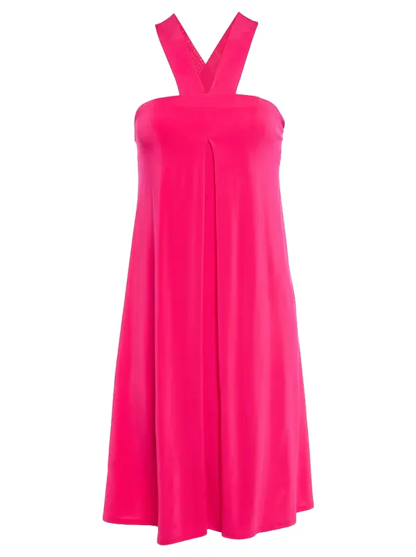 Max Mara Astro Off-shoulder Mini Dress - Pink