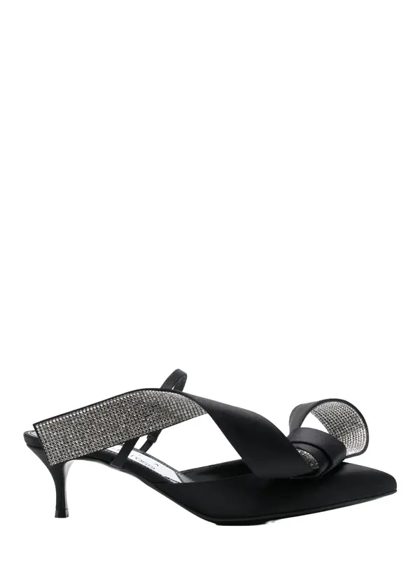 AREA X Sergio Rossi Marquise 50mm Mules - Black