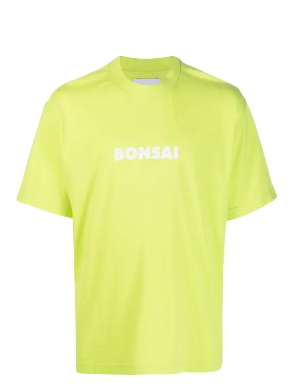 BONSAI Logo-print T-shirt - Green