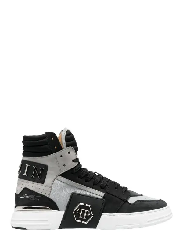 Philipp Plein Cocco Phantom Kicks High-top Sneakers - Black