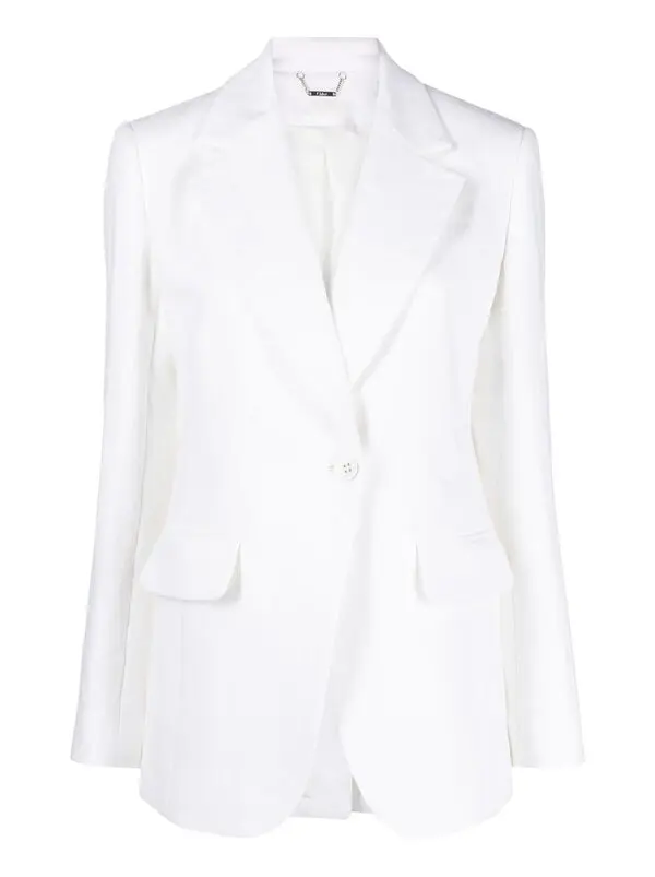 Chloé Single-breasted Blazer - White