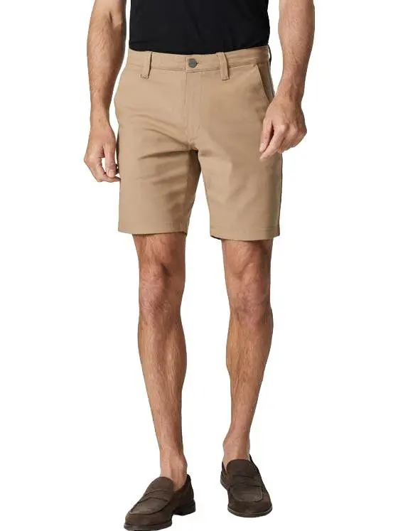 34 Heritage Arizona Stretch Cotton Blend Chino Shorts - Khaki High - Flyer