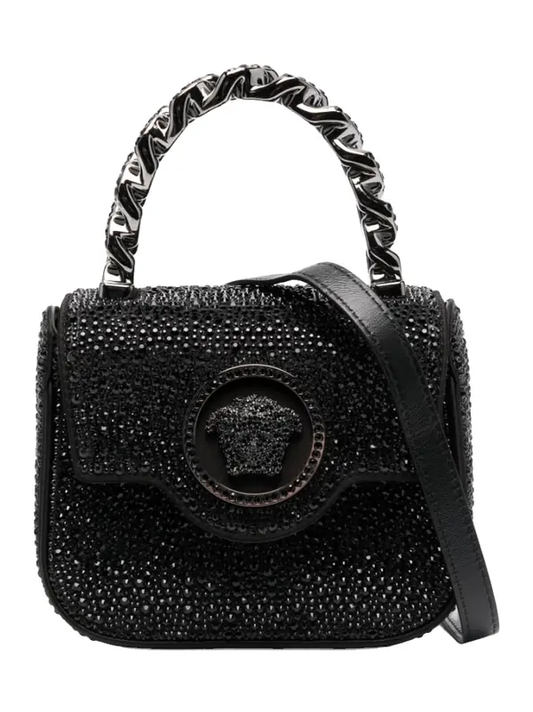 Versace La Medusa Mini Tote - Black