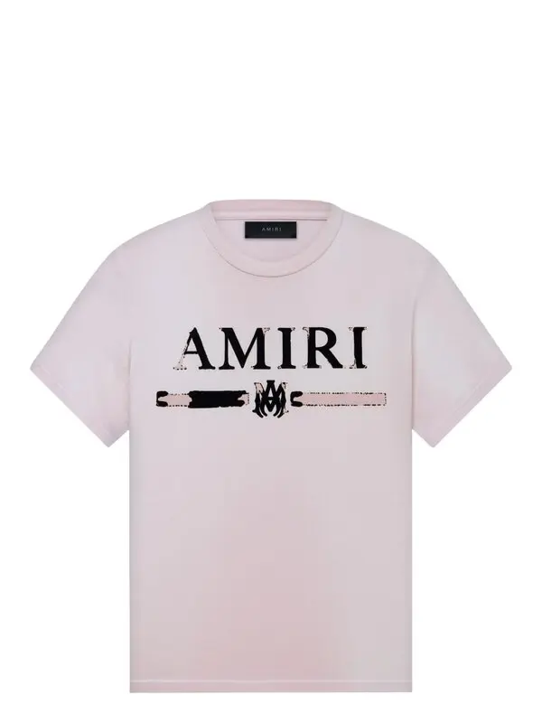 Amiri Ma Bar-appliqué T-shirt - White